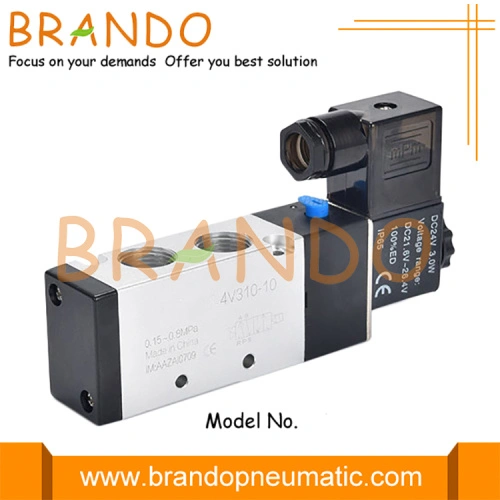 PT 3/8'' 4V310-10 Pilot Operated Pneumatic Solenoid Valve China Manufacturers Suppliers Factory ...